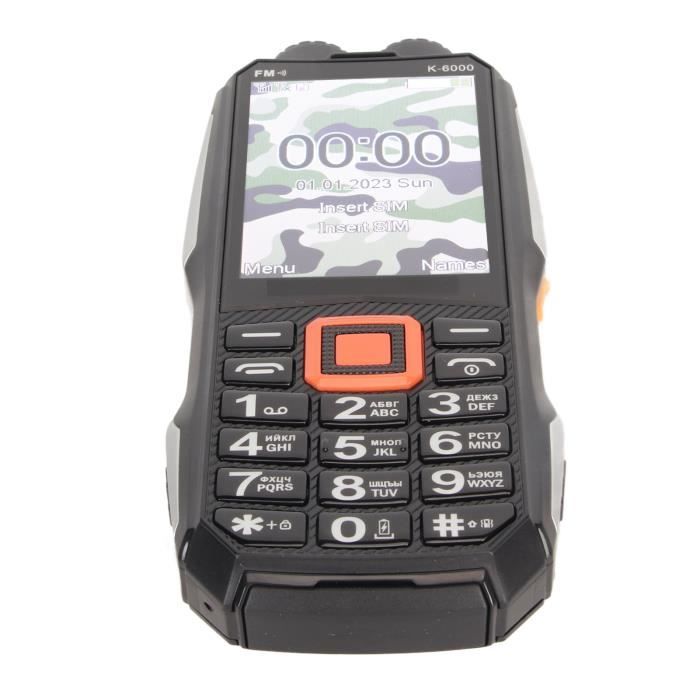 Duokon Téléphone cellulaire 2G pour aînés Téléphone portable 2G ...