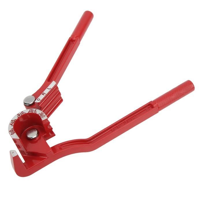 EJ.life Outil de cintrage de tubes Cintreuse de tube rouge 3 en 1 180 ...