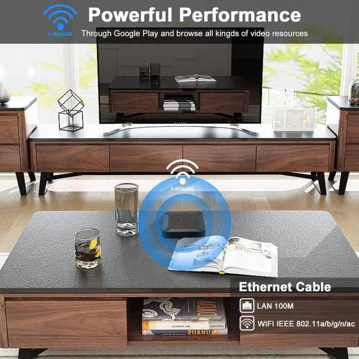 Lecteur Multimédia - GENERIC - X96Q - Android 10.0 - 2GB RAM - 16GB ROM ...