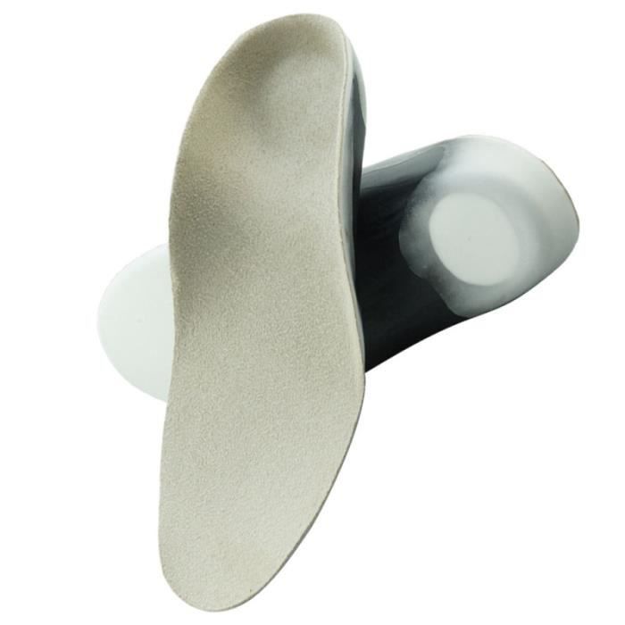 1 Pair of Orthotic Insoles Breathable Leg Arch Supports Correction ...