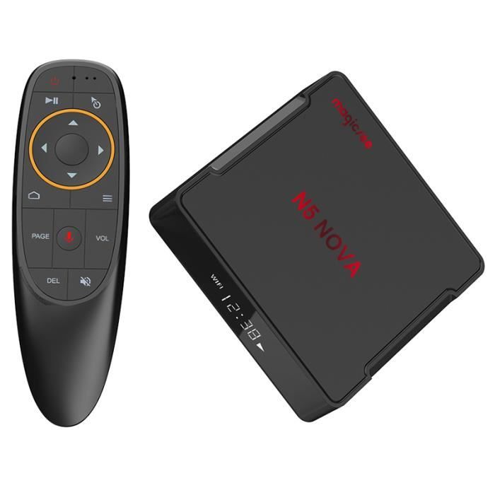Magicsee N5 NOVA TV Box Office-Smart TV Box Android 9.0-Box Multimédia ...