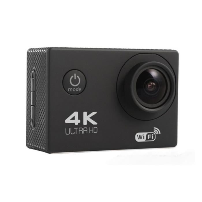 Caméra d'action Ultra H16 HD 4K-30fps,WiFi,2.0 pouces,170D,étanche,sous ...