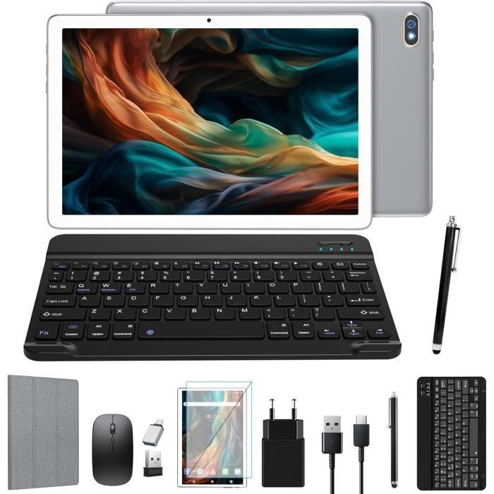 Tablette 10 Pouces Android 12, Octa-Core 5G Wifi Tablettes, 4Go Ram ...