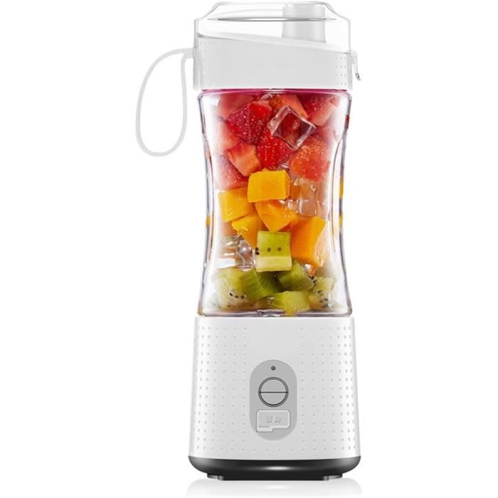 Portable Mixeur,Mini Mixeur Portable Rechargeable Pour Shakes Et ...