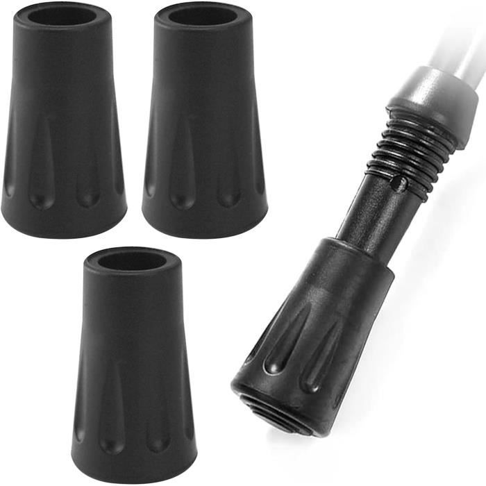 Lot De 3 Tampons En Caoutchouc Pour Bâtons De Randonnée Nordique ...