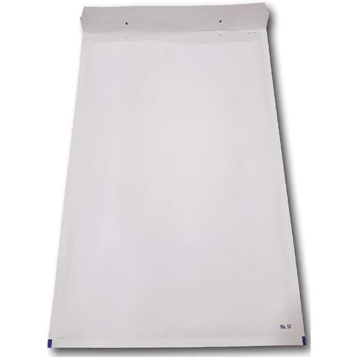 10 Enveloppes a Bulles blanche PRO k-10 370 x 480 mm dimension ...