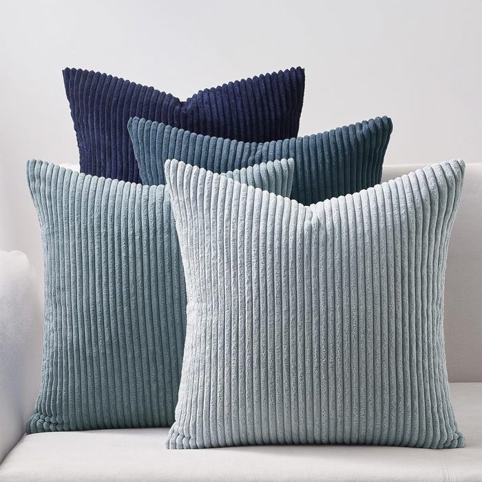 Housse de Coussin 40x40 cm TOPFINEL Decoration Canape Salon Lot de 4 ...