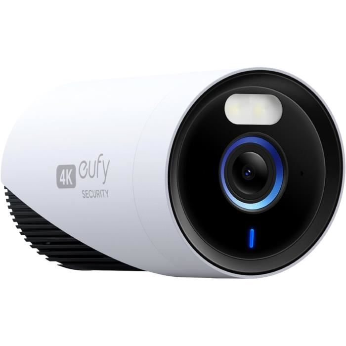 Caméra de sécurité extérieure Eufycam E330 (Pro), résolution 4K, enregistrement 24h-24 et 7j-7 ...