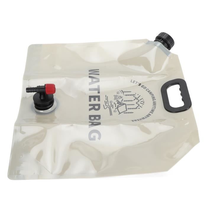 Sac de réservoir d'eau pliable - V GEBY - 9L - Kaki - Matériau ...