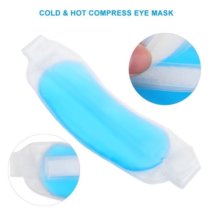 YES® Compresseur froid et chaud Masque pour yeux endormi Cernes sombres ...