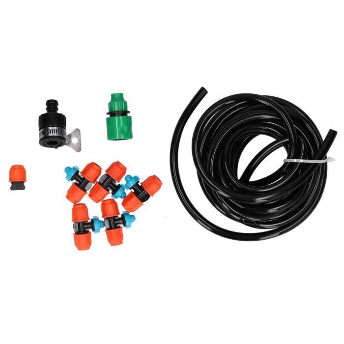 TIP Kit d'irrigation de jardin de 5 m 9/12 système d'arrosage automatique de buse de ...