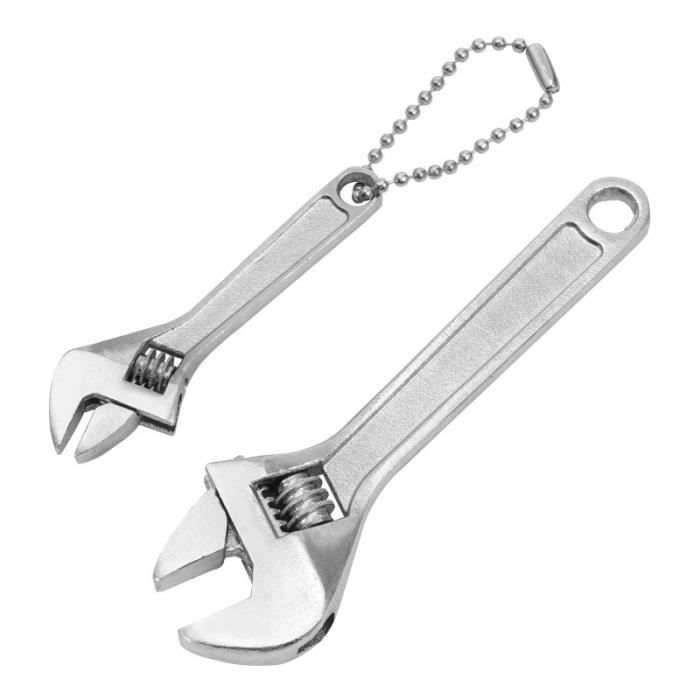 2Pcs Universel Mini Clé À Molette Premium De Réparation Hardwares Outil ...