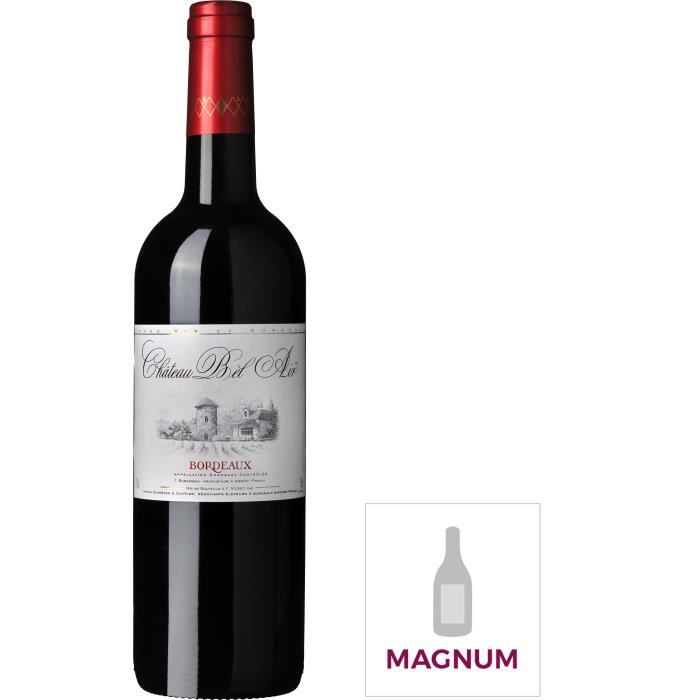 Magnum Château Bel Air 2017 Bordeaux - Vin rouge de Bordeaux - La cave Cdiscount