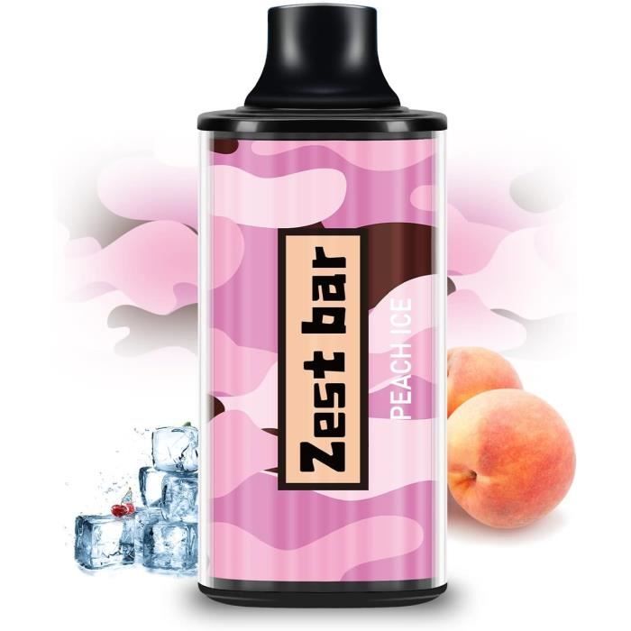 PUFF cigarette électronique rechargeable sans nicotine, 8000 bouffées ...