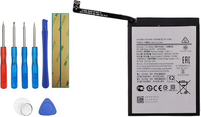 HQ-50S Batterie compatible avec Galaxy A02s SM-A025F SM-A025FDS SM ...