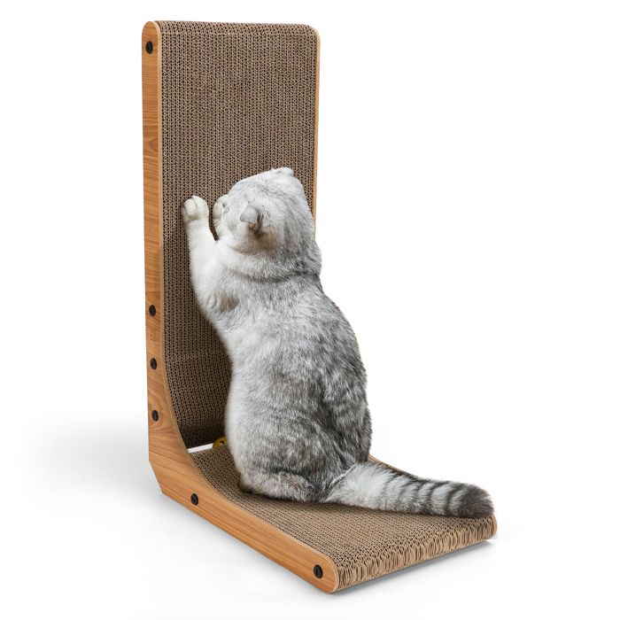 Nobleza Griffoir pour Chat en Forme de L, 60 cm Planche à Grattoir Chat ...