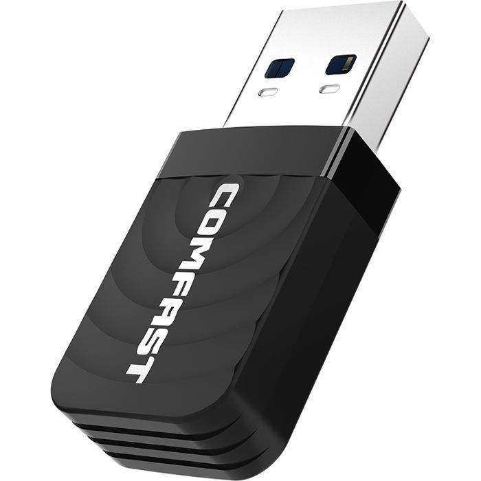Clé WiFi USB COMFAST CF-812AC double bande 1200Mbps, 2.4GHz + 5GHz ...