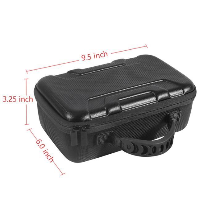 Noir Mallette De Transport Étanche Pour Nebula Capsule Ii Mini Projecteur Intelligent Sac De