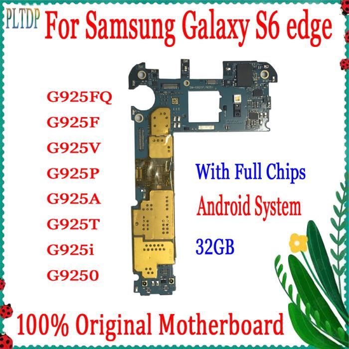 G925F 32 Go-Carte mère originale débloquée pour Samsung Galaxy Dock ...