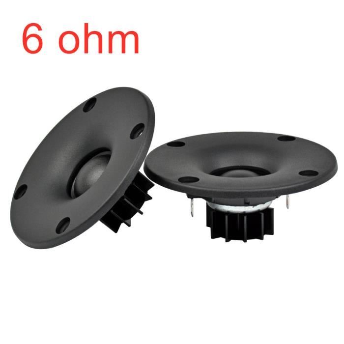 6 ohms-AIYIMA-Tweeters de film breton, haut-parleurs audio, néodyme ...