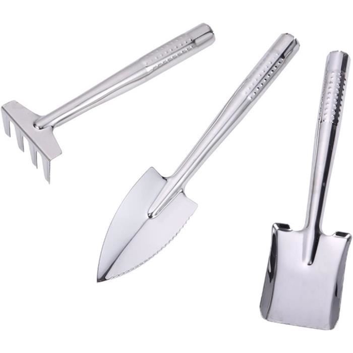 Ensemble D'Outils De Jardin, 3 Pièces En Aluminium Outils De Jardinage ...