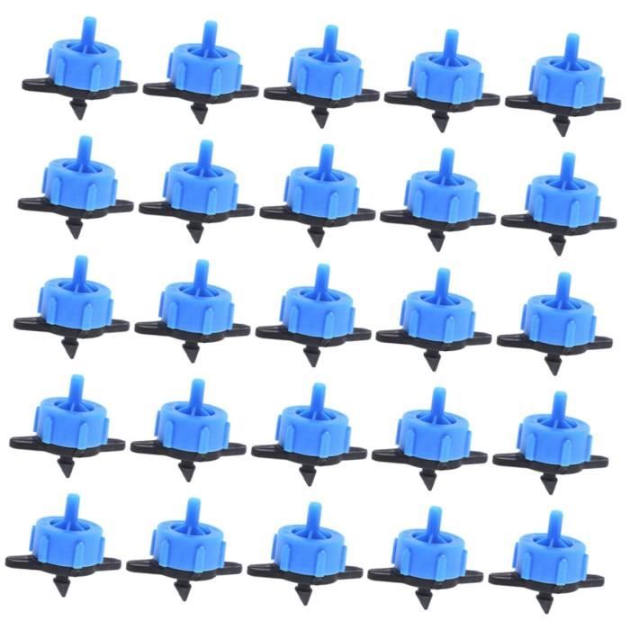 50 Pièces Goutteur Arrosage Par Aspersion Outil Pelouse Émetteurs D ...