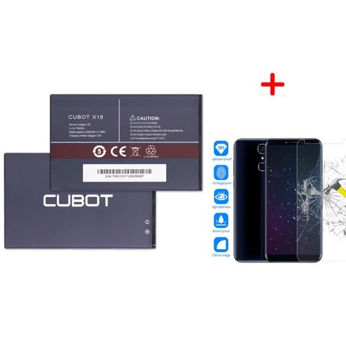 3200mAh Cubot X18 Batterie Battery de téléphone portable Batteries +1 ...