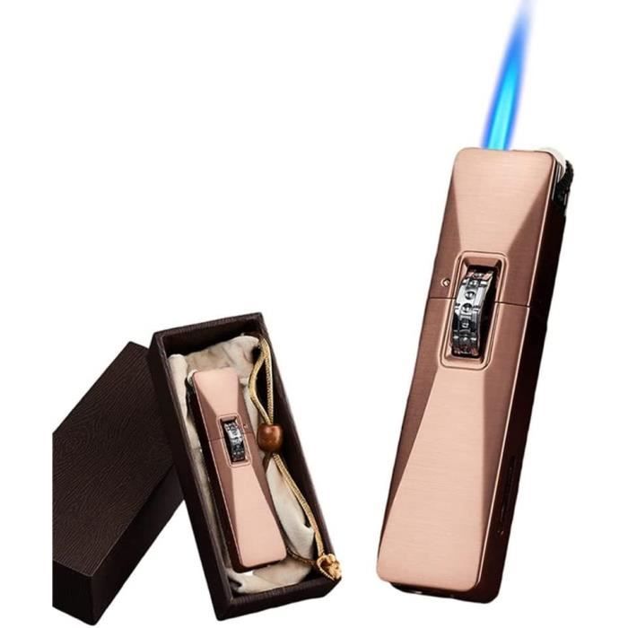 Briquet Torche, Style spécial Coupe-Vent Butane Rechargeable Stylo ...