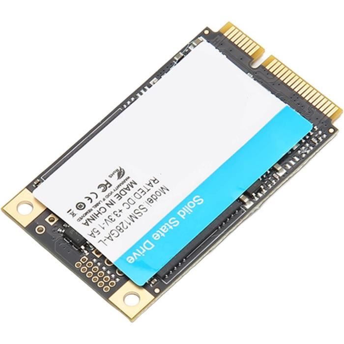 Pour SSD Interne SATA 3.0, Disque SSD Interne MSATA 3D TLC NAND, 128 Go ...