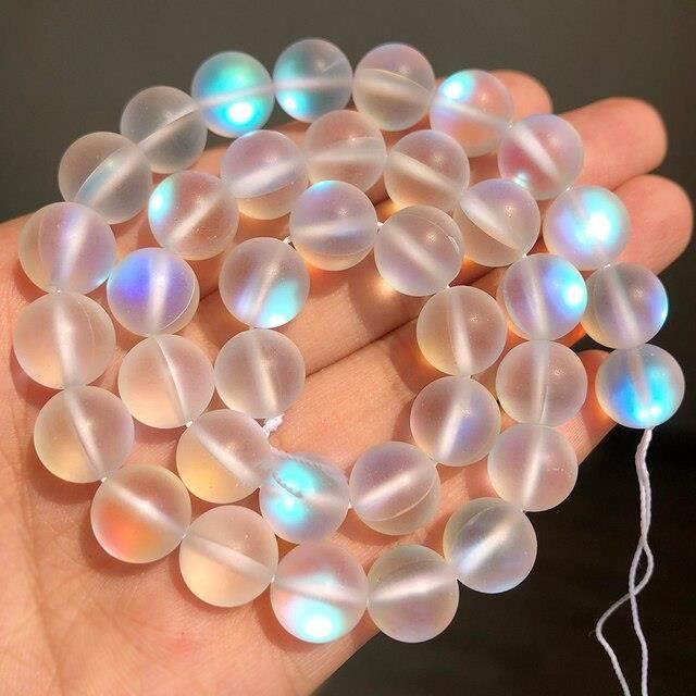 Perles rondes en pierre naturelle de haute qualité, pierre grenat rouge ...