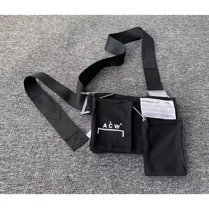 Sac banane,Sac à bandoulière en toile pour hommes et femmes,A COLD WALL ...