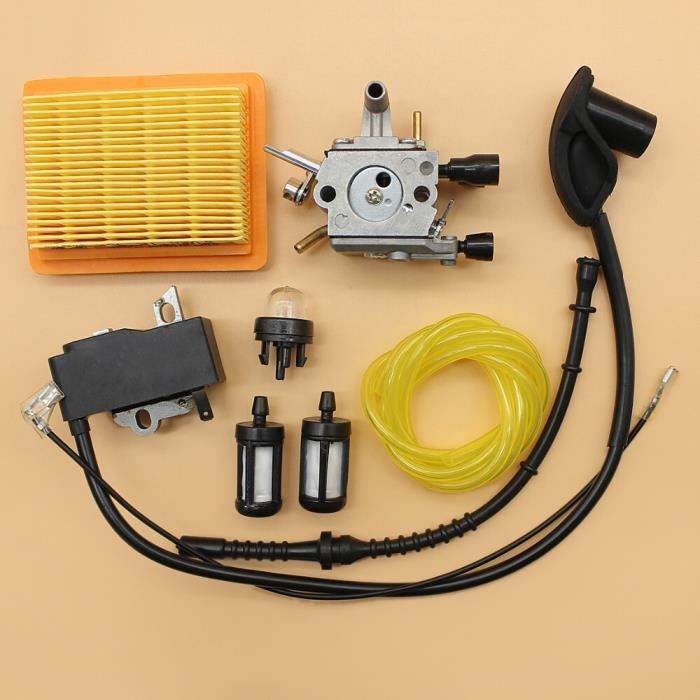 Kit de réglage - STIHL - FS120 FS200 FS250 - Carburateur - Bobine d'allumage - Filtre à air ...