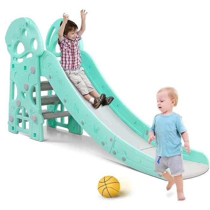 MRDUEWS Toboggan pour Enfants Toboggan pour Enfants Jardin en Plein Air ...