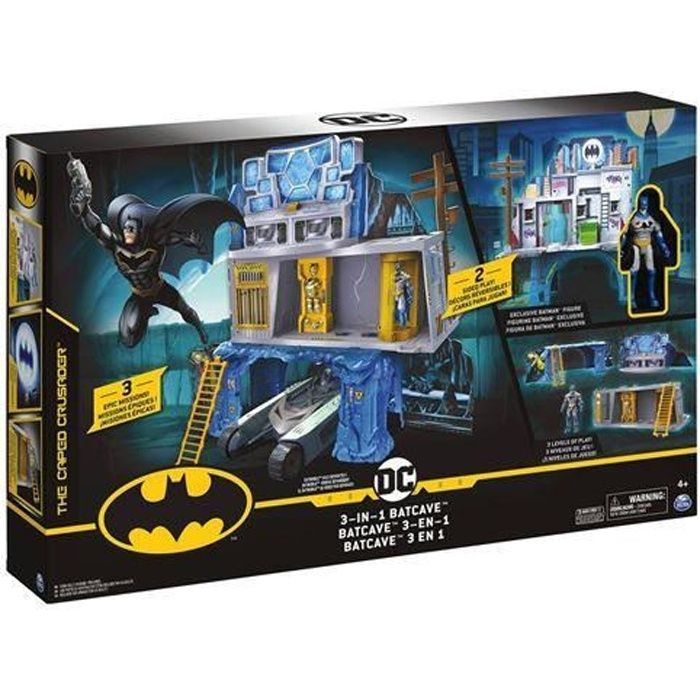 Jouet - BATMAN - BatCave Batman Mission Gotham - Multicolore - Garantie ...