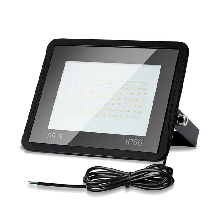 BMOT W Projecteur LED Eclairage Extérieur LED IP Projecteur à LED Spot Led Extérieur Blanc