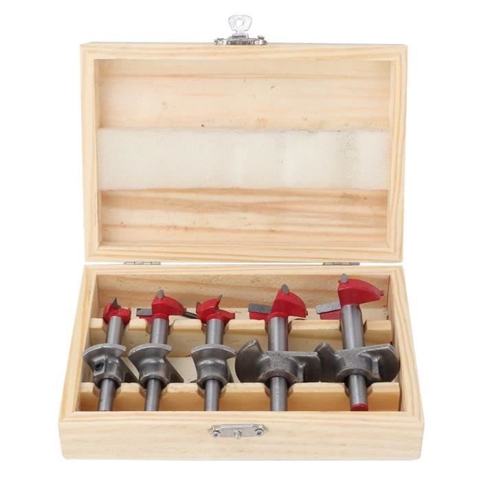 DEX Duokon Foret Forstner 5pcs Forstner Drill Bit Set ， 15/20/25/30 ...