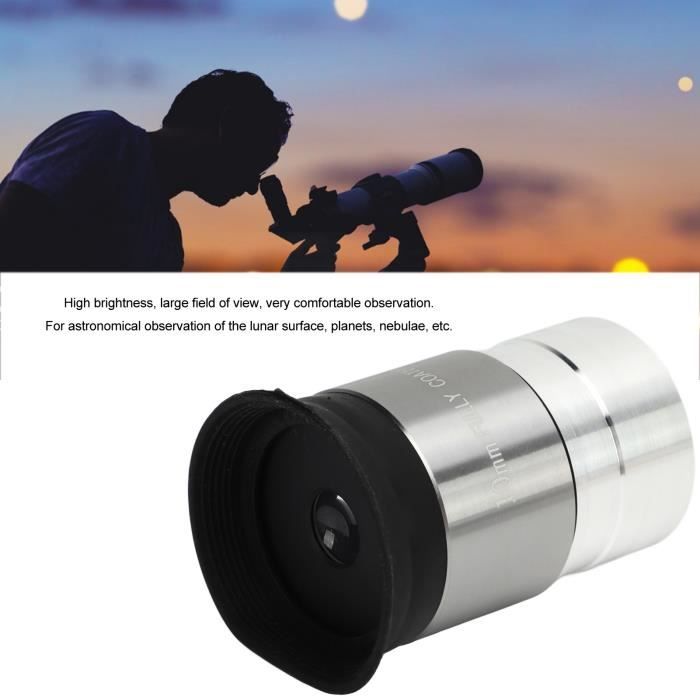 Cikonielf Oculaire de 1 Oculaire de Télescope, Interface de 10 Mm 1,25 ...