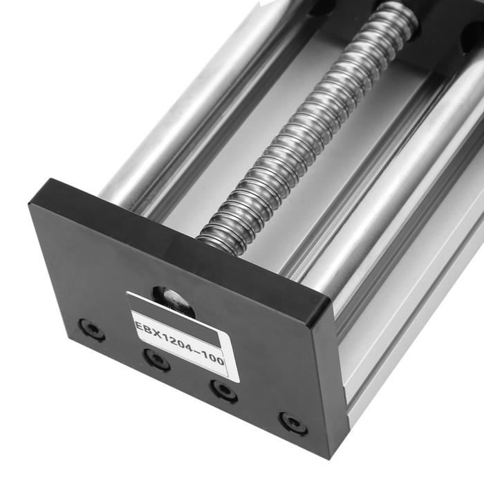 QID-Table coulissante à vis à billes 100mm, moteur pas à pas Nema23 ...