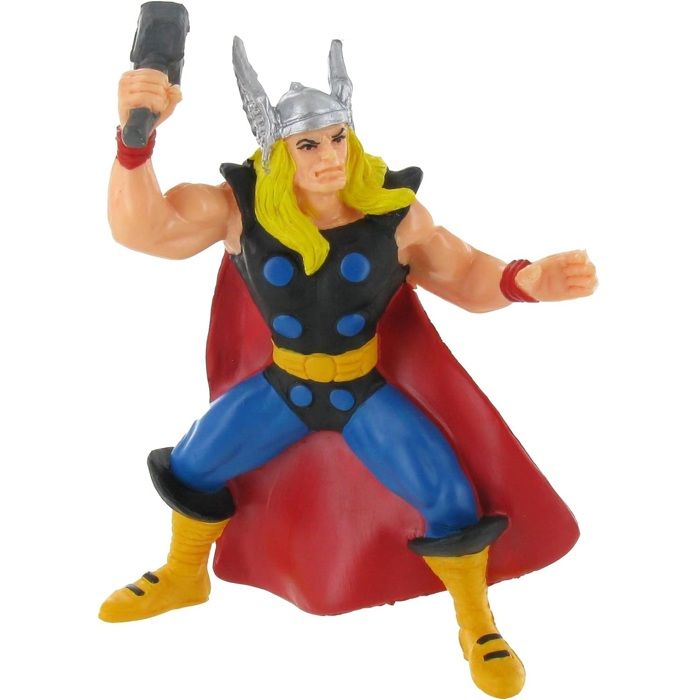 Figurine mini Thor de Marvel Comics - Comansi - The Avengers - 10 cm ...