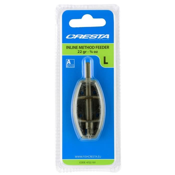 Feeder Cresta Inline Method Feeder - vert - 22 g - Cdiscount Sport