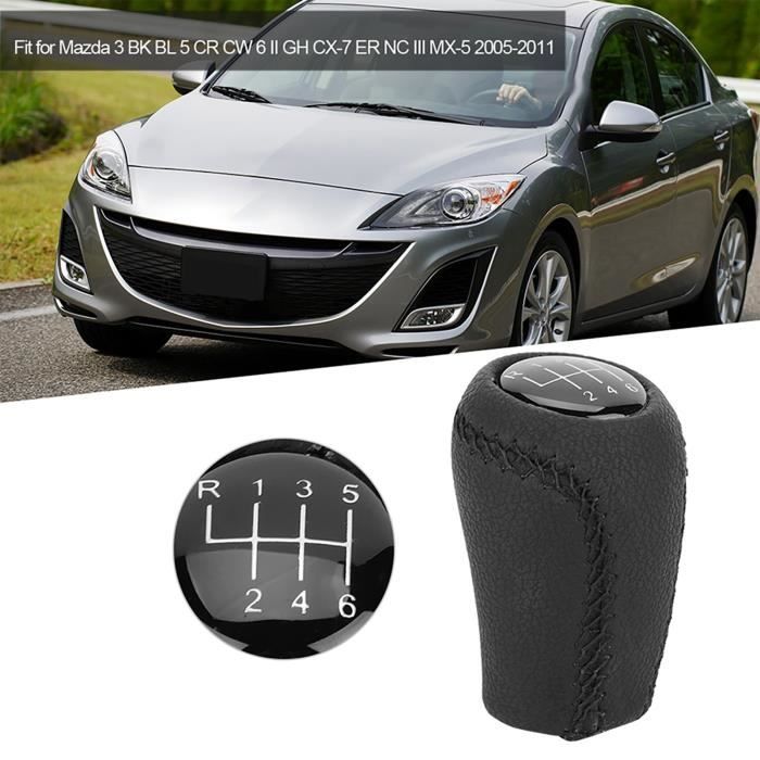 Dilwe Poignée de changement de vitesse Car 6 Speed Car Gear Stick Shift ...