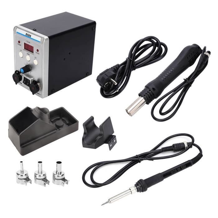 Station de dessoudage EJ.life - Affichage numérique - Pistolet à air ...