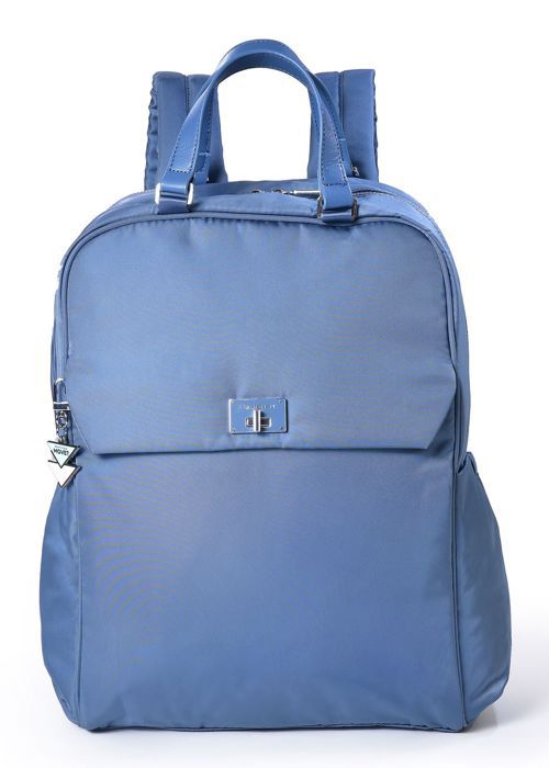 Hedgren Sac à dos gris bleu pour femme et homme - Libra Equity Medium ...