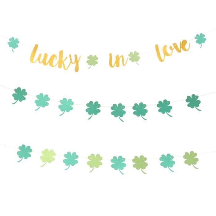 3 Set Banner Flags Decor Glitter Paper Festival Supplies Party for ...