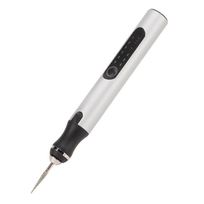 Stylo de gravure électrique PWSHYMI Mini E108 - Alliage d'aluminium ...