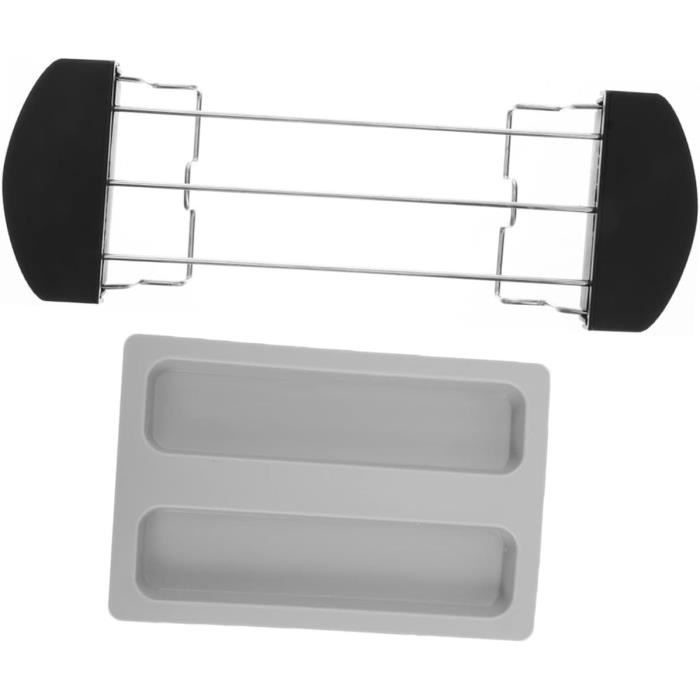 2 Ensembles Grille-Pain Grille De Cuisson En Fil Pour Plaque De Cuisson ...