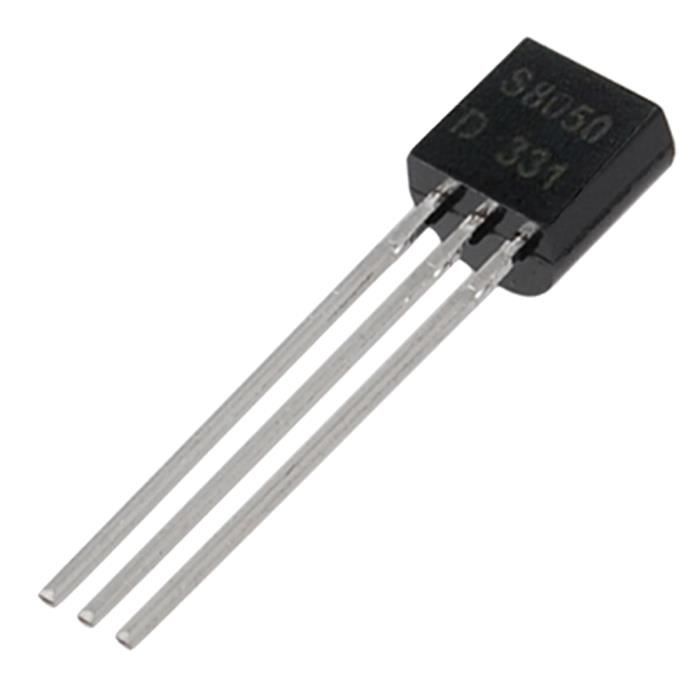 20 Pcs S8050 TO-92 generaliste NPN Transistors - Cdiscount Bricolage