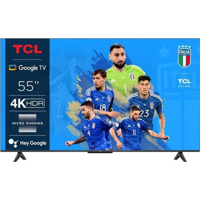 TCL P61: Smart TV 4K 55” avec HDR10, HLG et Google TV - Cdiscount TV Son Photo