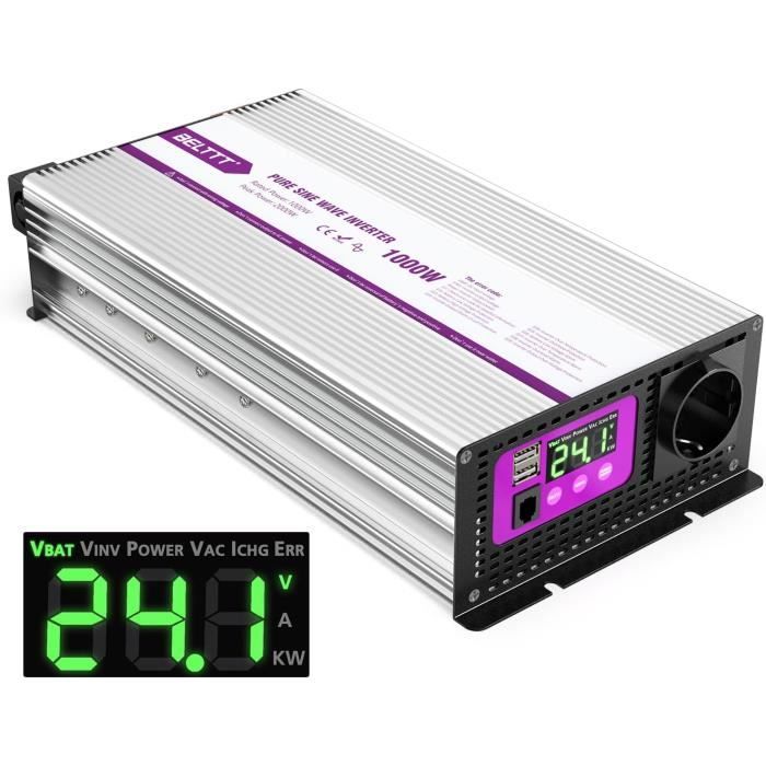 Belttt Convertisseur Pur Sinus Dc À Ac 220V 230V 240V Transformateur De ...
