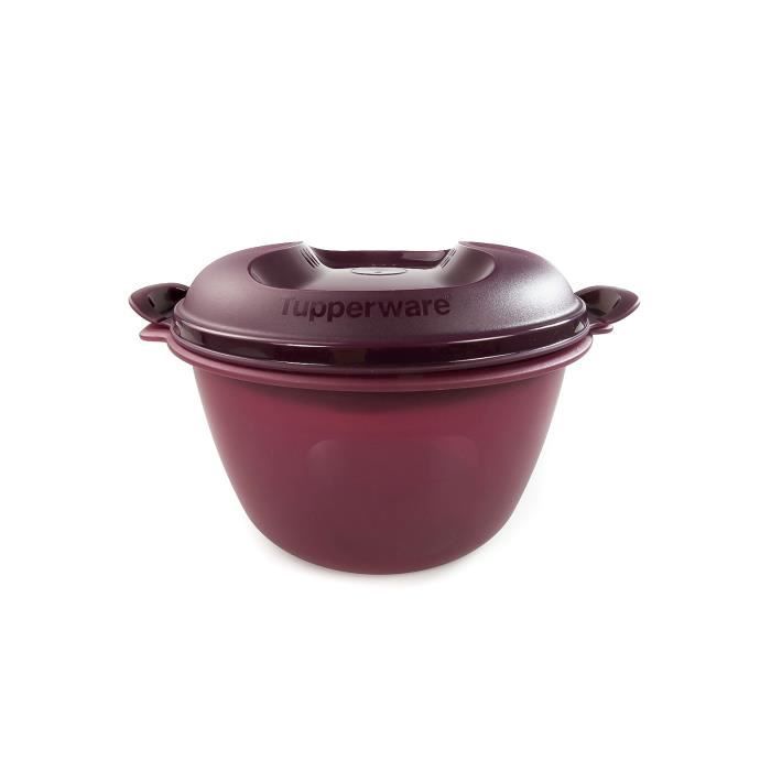 TUPPERWARE Cuiseur á riz micro ondes 3,0 litre violet AVEC CADEAU ...